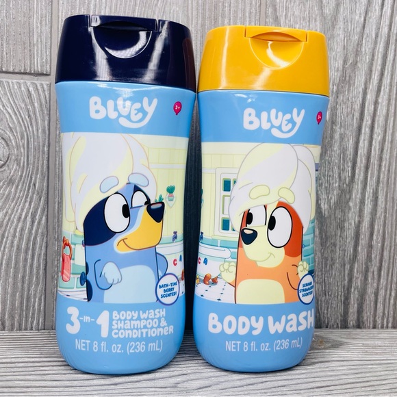Bluey | Bath | New Bingo And Bluey Body Was And 3 In Shampoo 8oz ...
